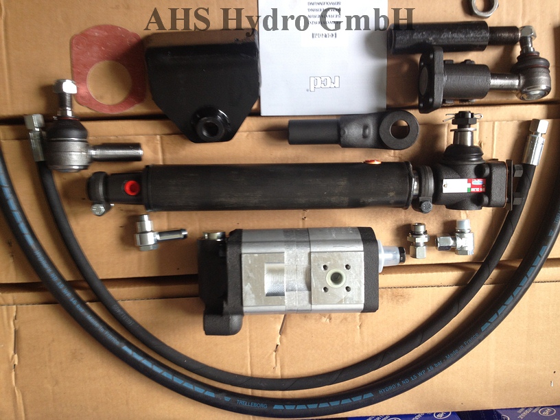 Ahs-Hydro - Hydraulische Lenkung CASE IH IHC 633, IHC 533, IHC 433, IHC 733, IHC 833 Calzoni