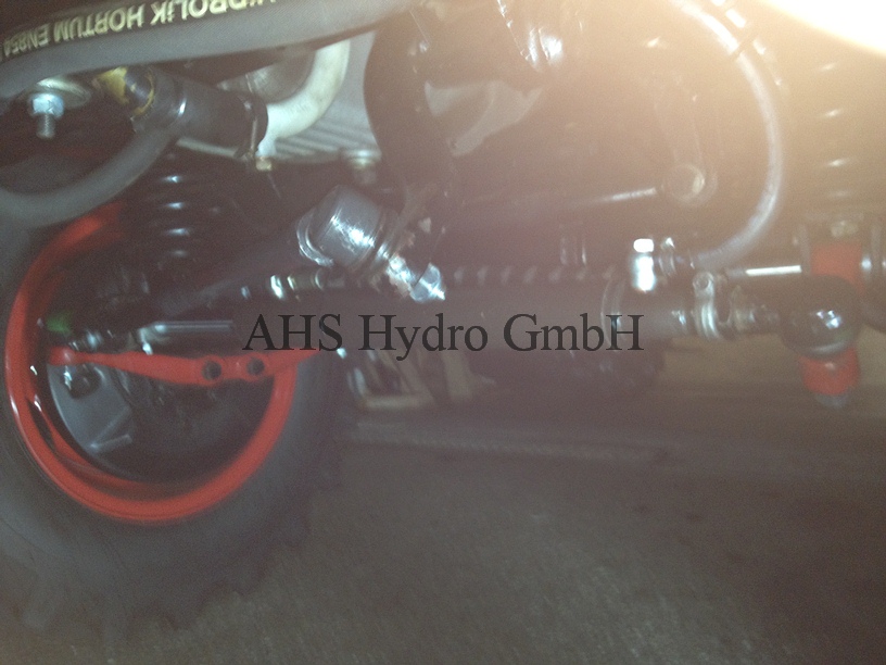 Ahs-Hydro - Unimog U421 Unimog U411 Lenkzylinder mit Zubehör ersatz für ZF-Ross Lenkhilfe Unimog ...